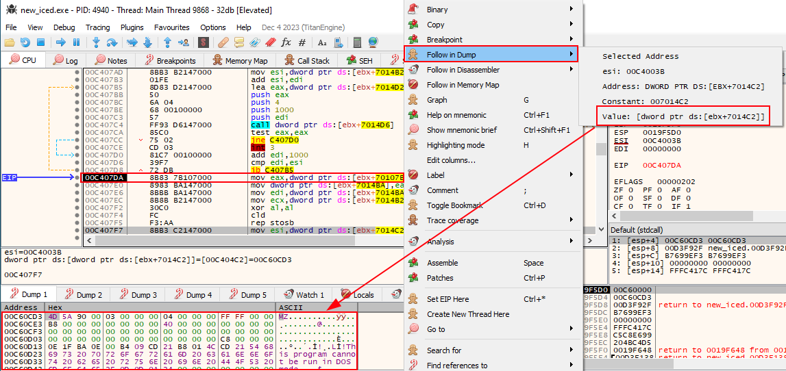 IcedID – Technical Malware Analysis [Second Stage] - 0x0d4y Malware Reseach