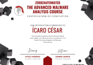 Complete Course and Certification Review of Zero2Automated – The Advanced Malware Analysis ...
